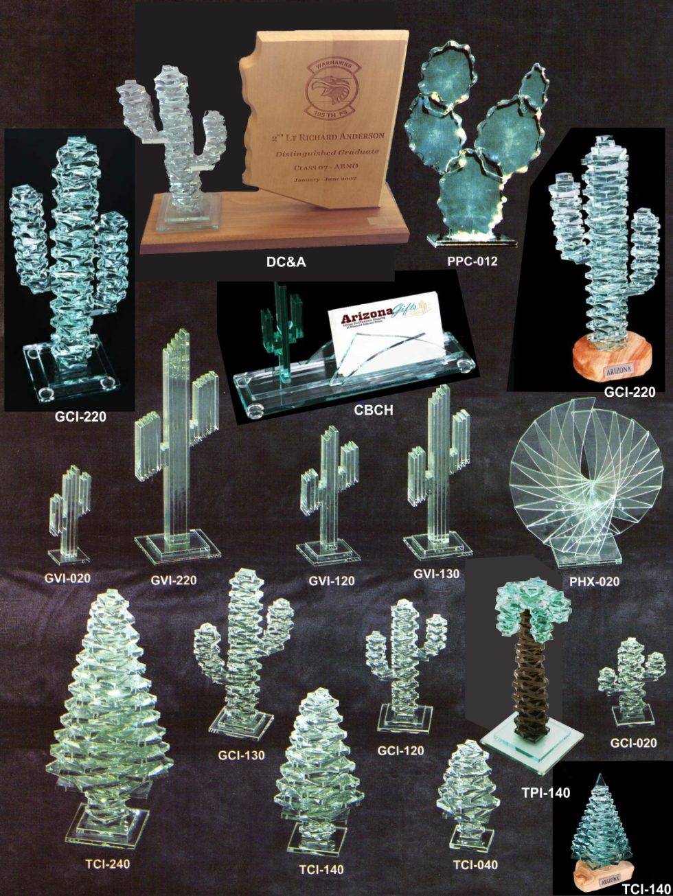Glass Cactus | Sahauro Trophy